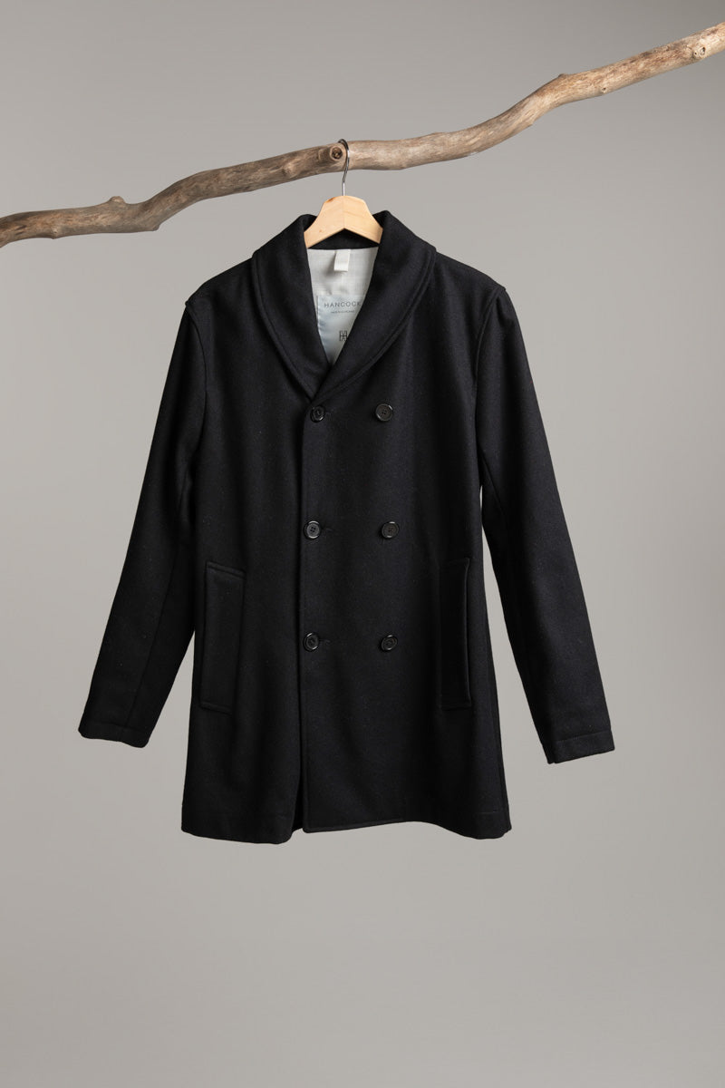 Double breasted wool coat Hancock Archive Overcoat – Pampas