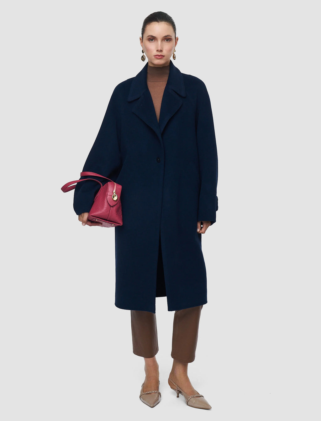Joseph franco double face cashmere coat - indigo Joseph Tailored Coats ...